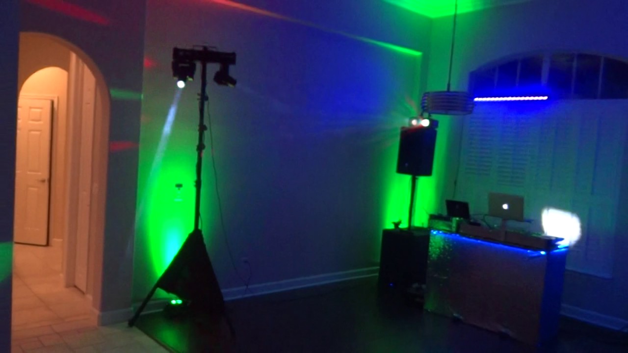 house party setup - YouTube