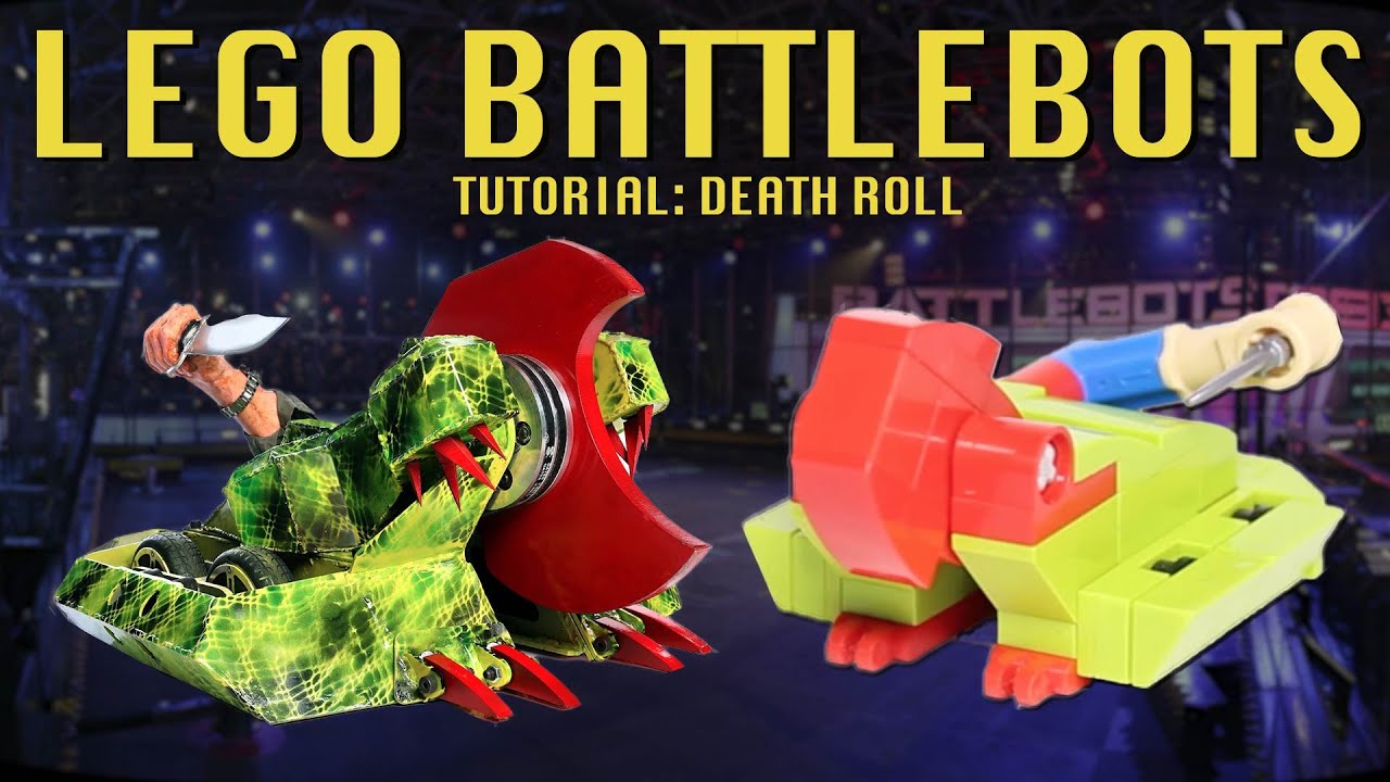Lego Battlebots Ep. 13 | Build a Bite-Sized Death Roll! - YouTube