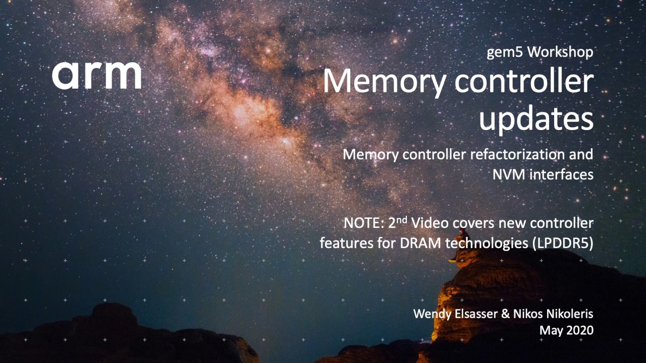 Memory controller updates: Memory controller refactorization and NVM ...