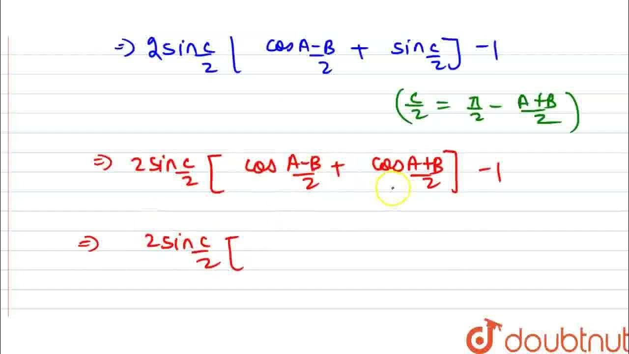If 1+cos56^(0)+cos58^(0)-cos66^(0)=k cos28^(0)cos29^(@)sin33^(@) then the value of k is | CLAS ...