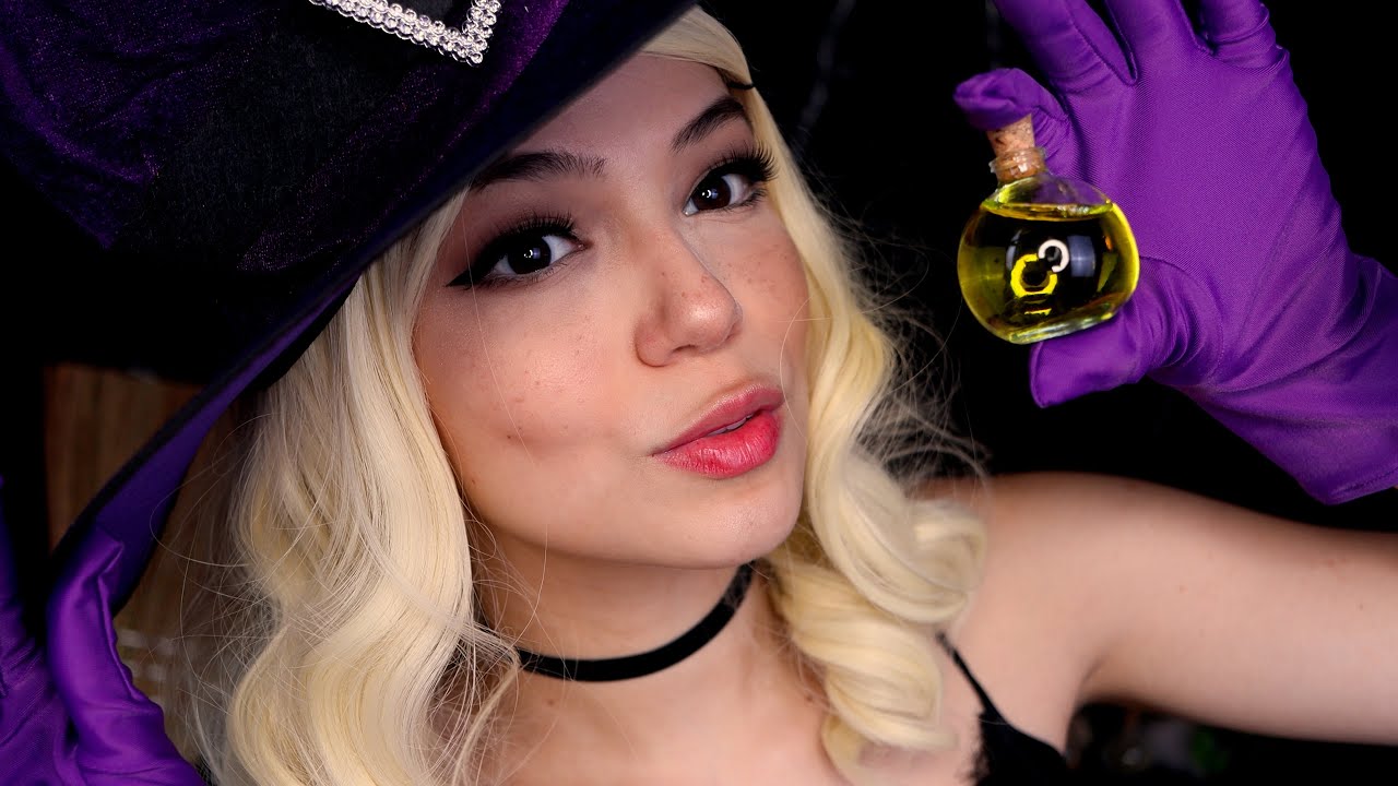 ASMR 🔮 Brewing a Potion for You 🌙 The Little Witch Roleplay - YouTube