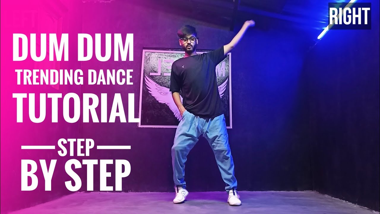 Dum Dum Dance Tutorial | Trending Dance Tutorial | Step By Step ...