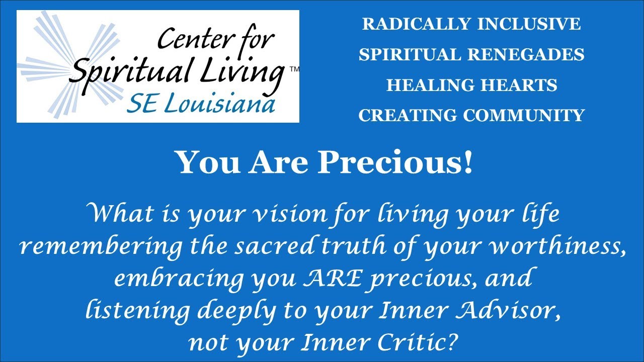 You Are Precious Sunday Service January 26, 2025 - YouTube