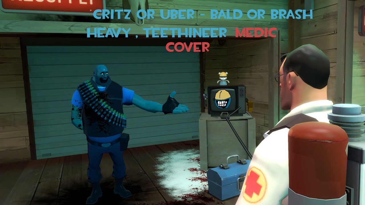 [fnf] crits or uber [bald ot brash cover] - YouTube