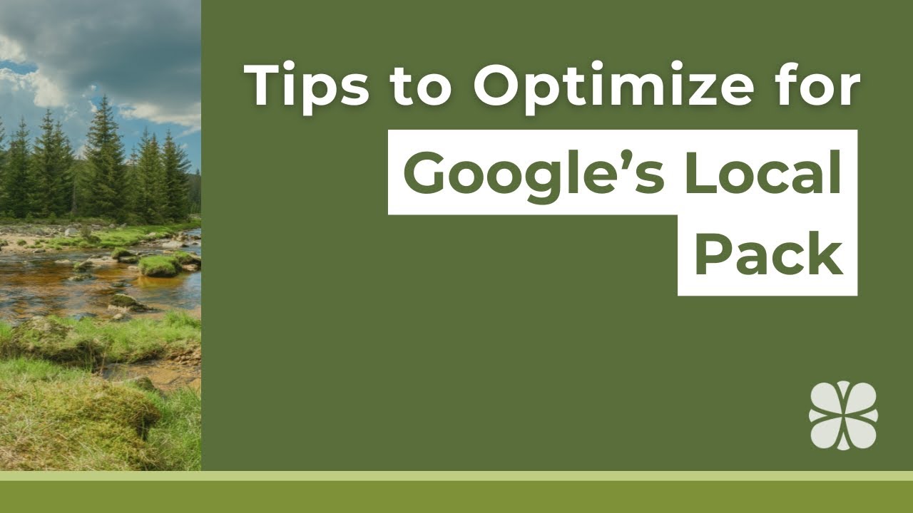 Tips to Optimize for Google's Local Pack - YouTube