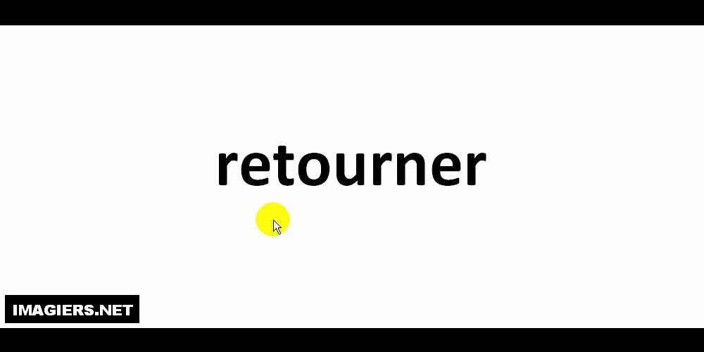 How to pronounce in French # retourner - YouTube