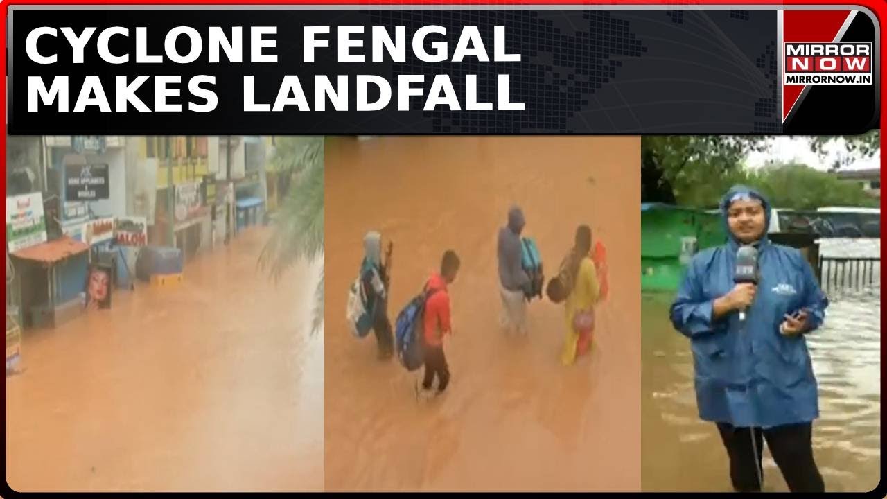 Heavy Rainfall Continues To Lash Puducherry After Cyclone Fengal Makes ...