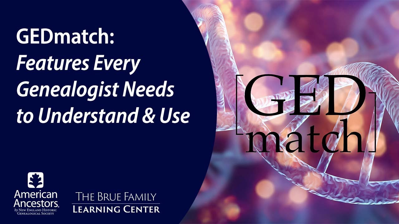 GEDmatch: Features Every Genealogist Needs to Understand and Use - YouTube