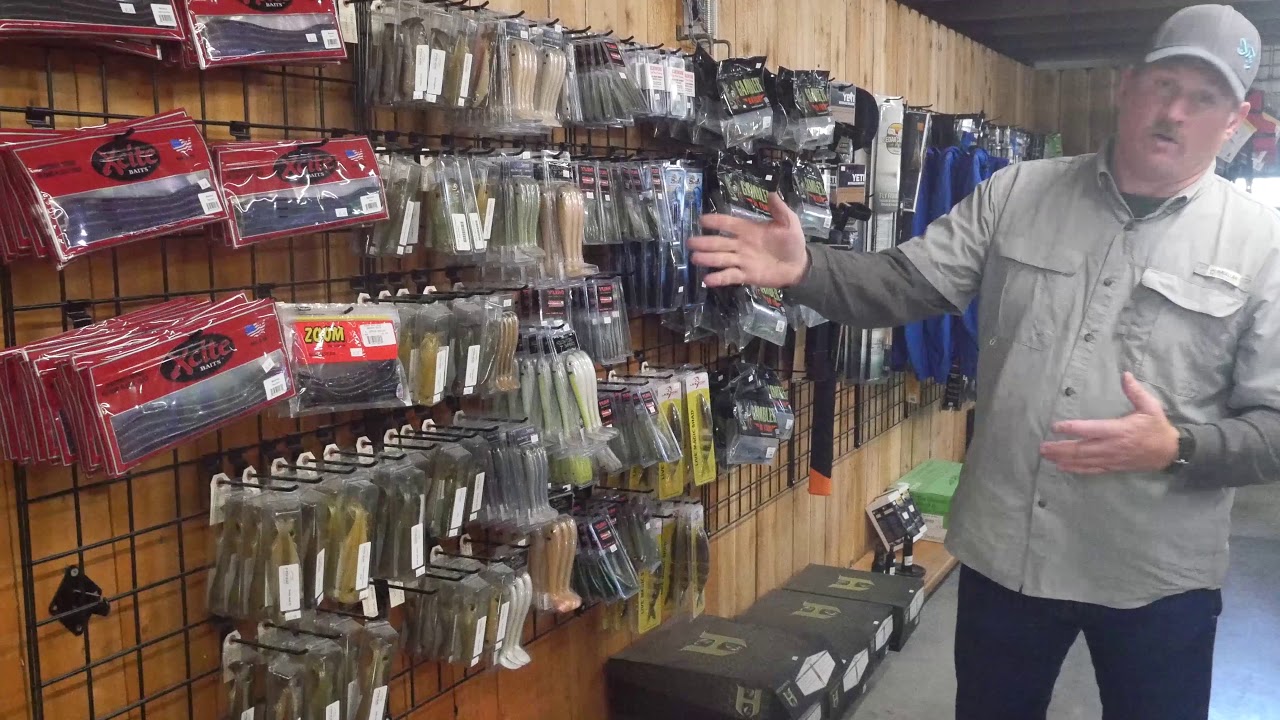 Lake Pro Tackle Soft Plastics Building - YouTube
