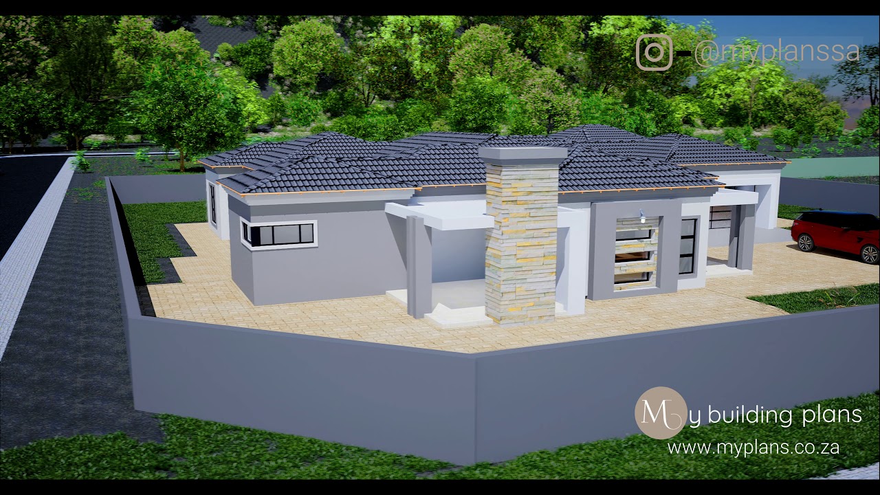 House Plan Modern Mlb 3 Bedroom House Plan Mlb 008.1s December 2025 ...