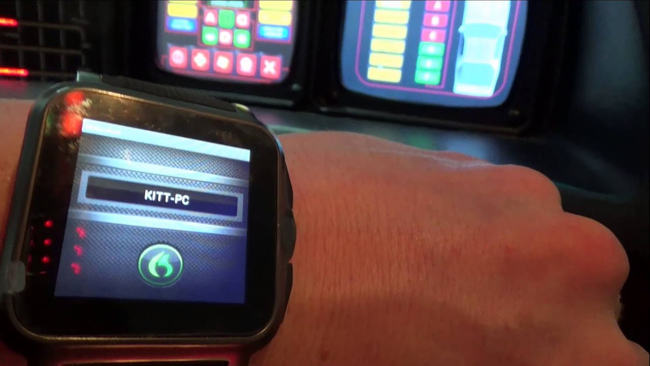 Mein Knight Rider - Talking watch myknightrider.de - YouTube