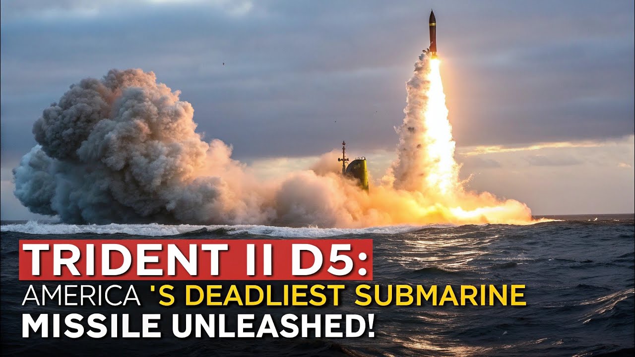 Trident II D5: America’s Deadliest Submarine Missile Unleashed! 🔥💥 ...