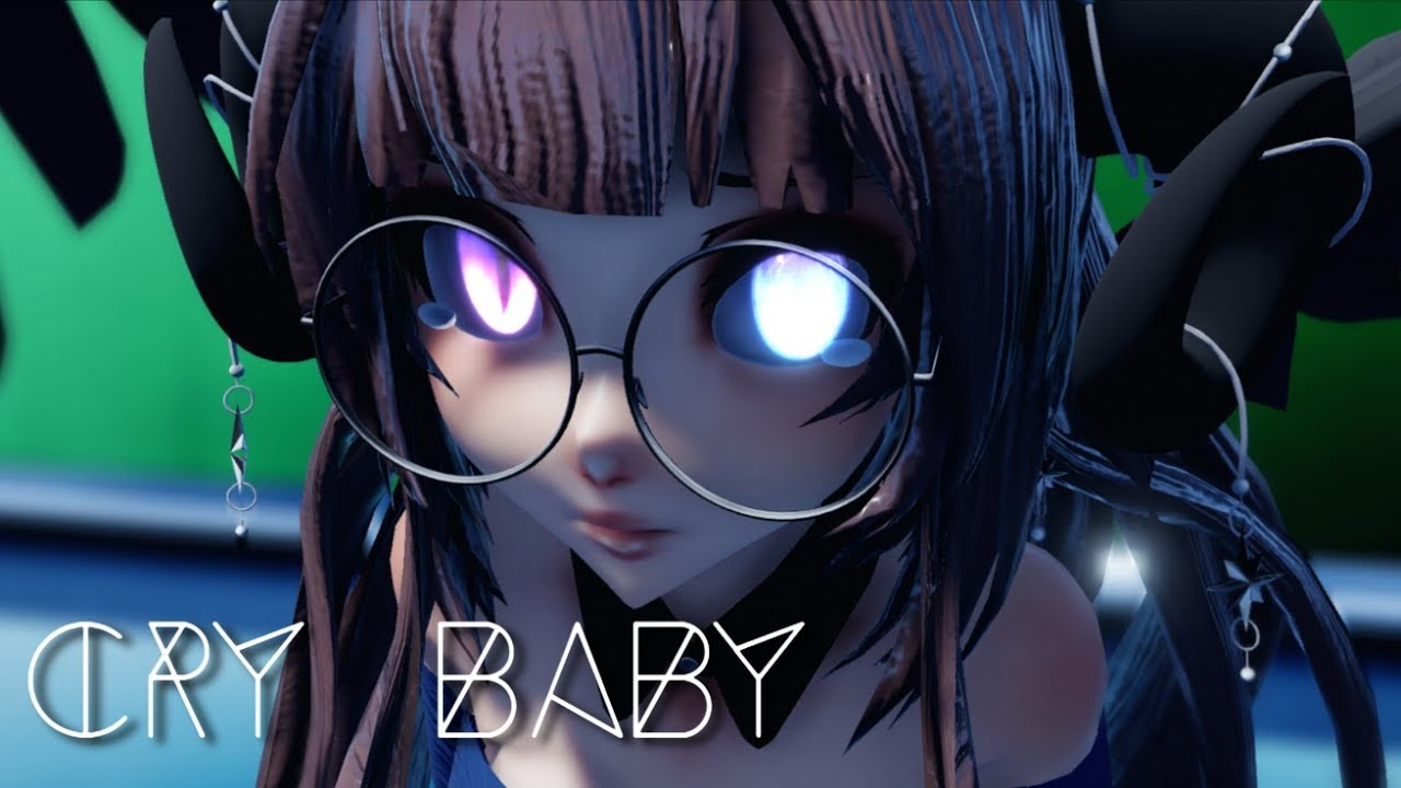 •MMD•OC• Cry Baby - YouTube