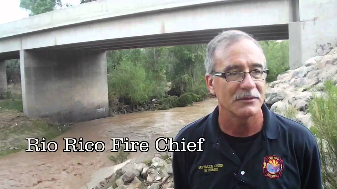 Rio Rico fire department respond to weather alert - YouTube