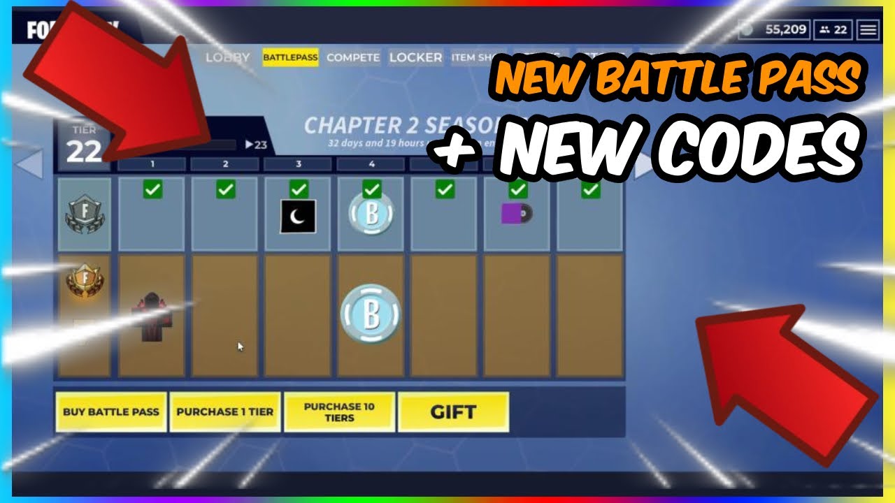 NEW BATTLE PASS + NEW CODES (FORTBLOX) - YouTube