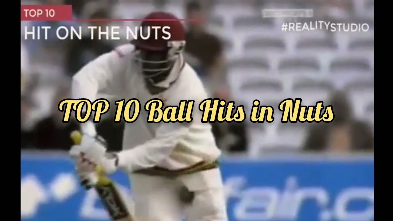 TOP 10 Balls Hits in the Nuts in Cricket. - YouTube