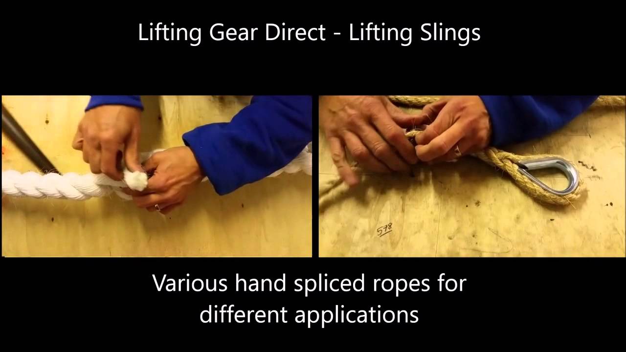 How Lifting Slings are Made - Lifting Gear Direct - YouTube