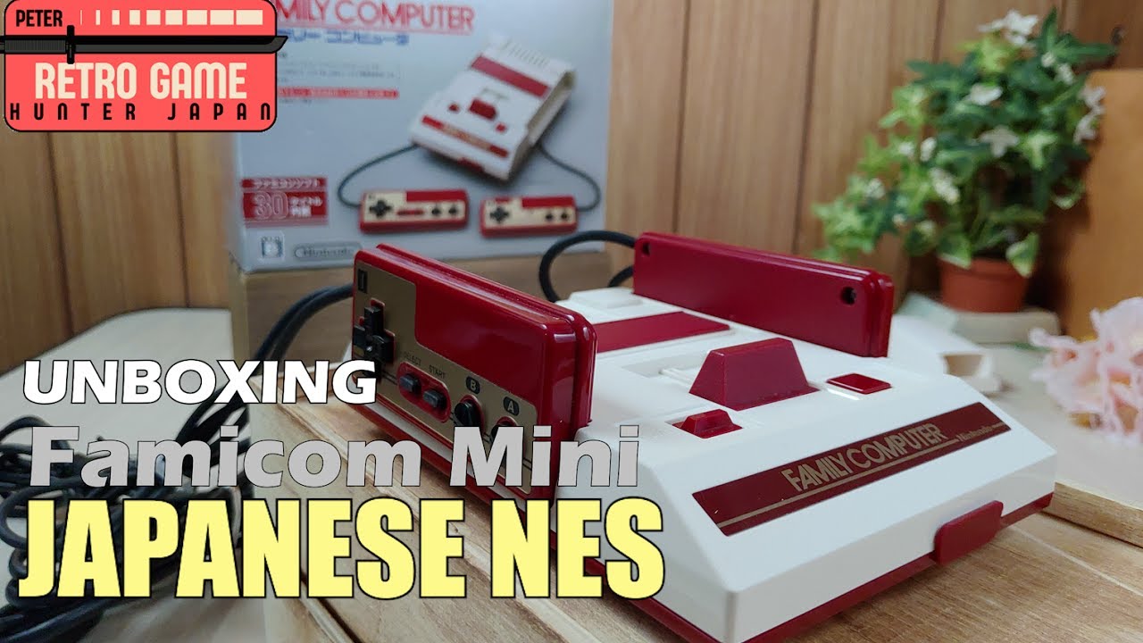 Unboxing a JAPANESE NES | Famicom Mini - YouTube