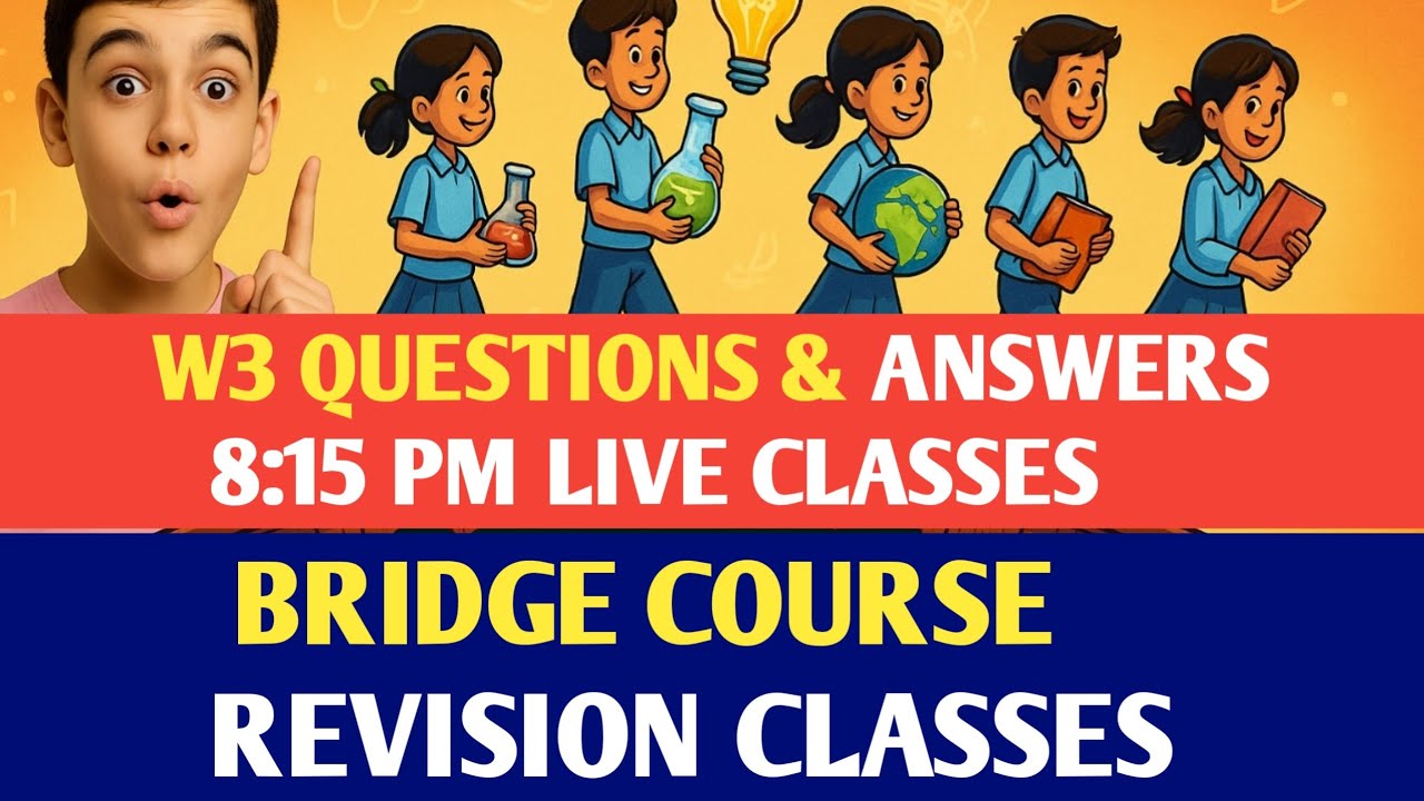 Class 8 Science Bridge Course 2025 – Week 3 | Metals and Non-Metals ...