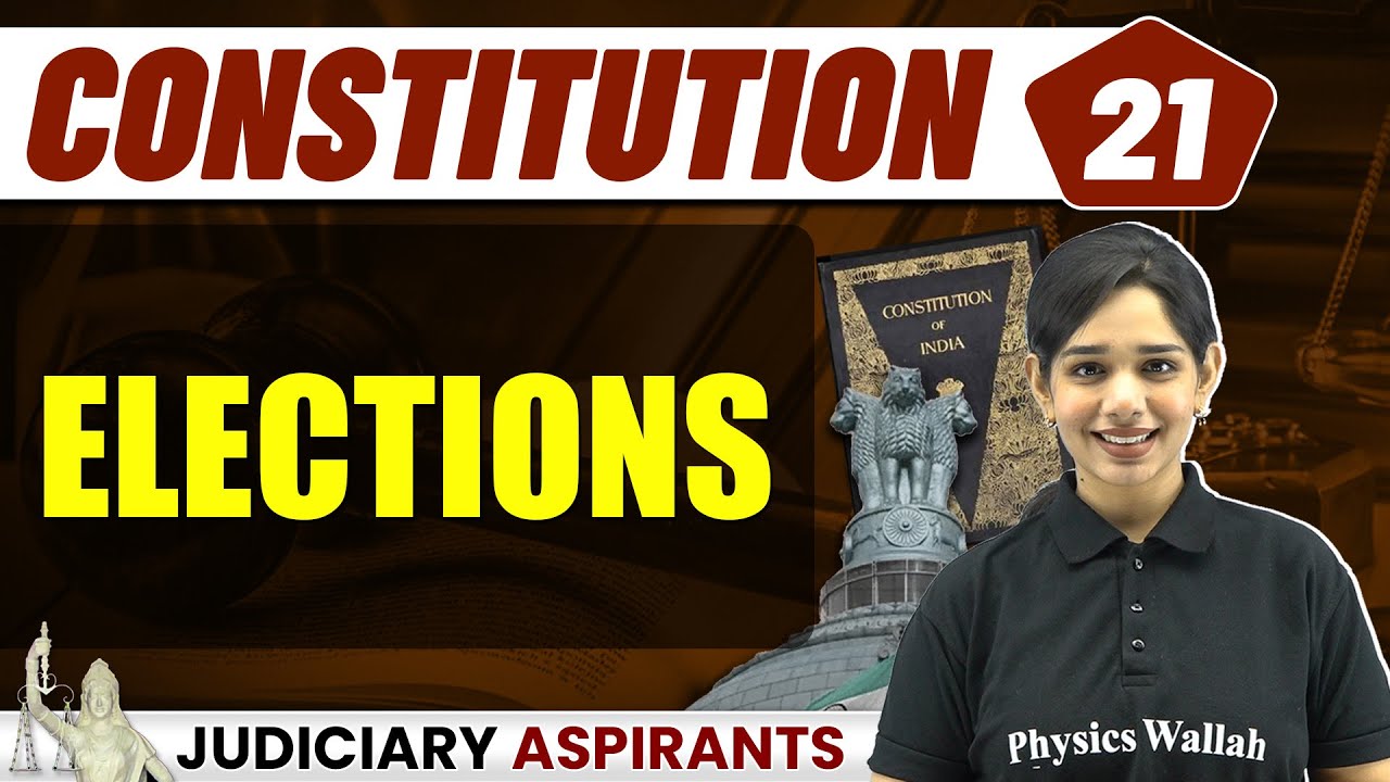 ELECTIONS | Article 324-329 | L-21 Constitution | Election Commission ...