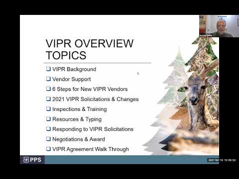 PTAC Lunch and Learn: Fire Vendor/VIPR Contracts - YouTube