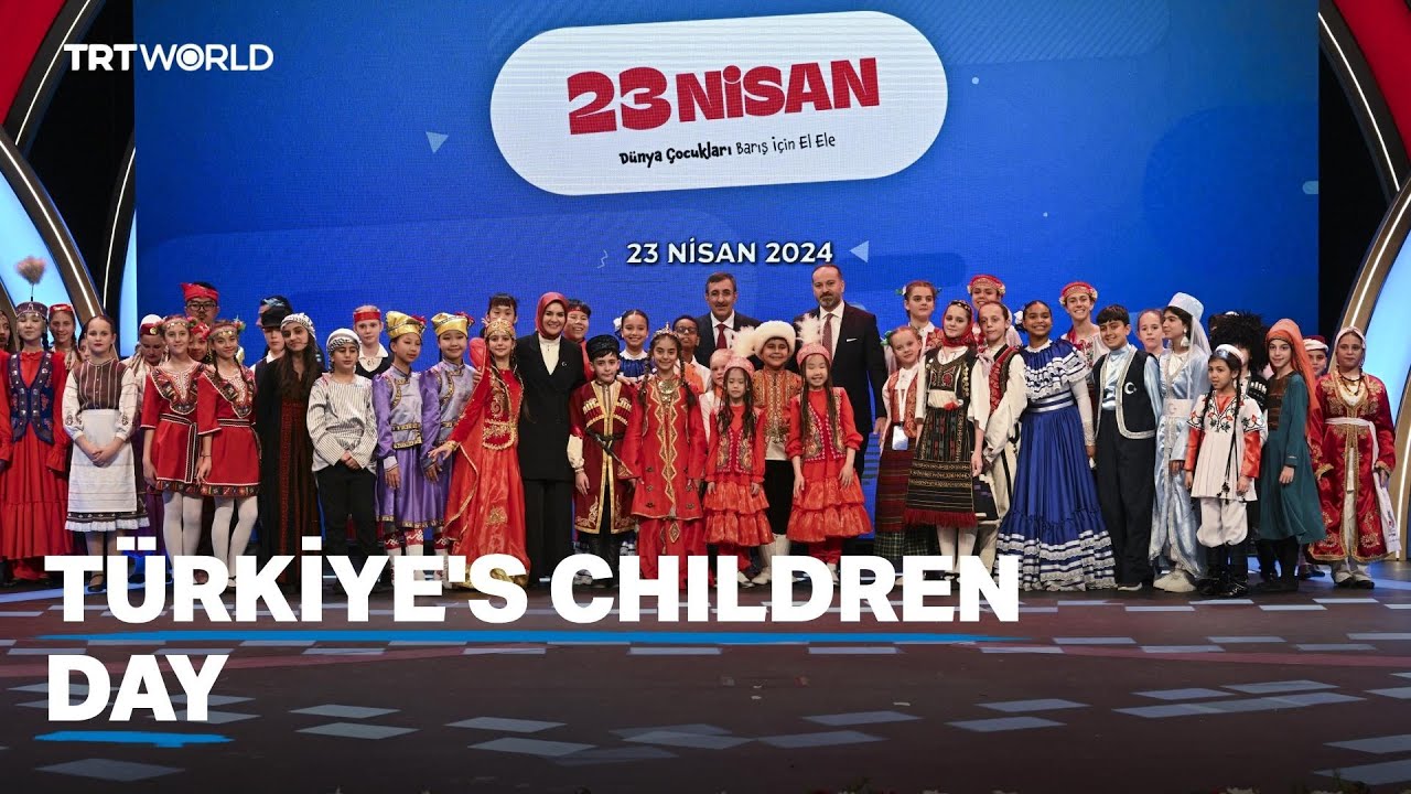 TRT hosts 46th International April 23rd Children's Festival in Ankara ...
