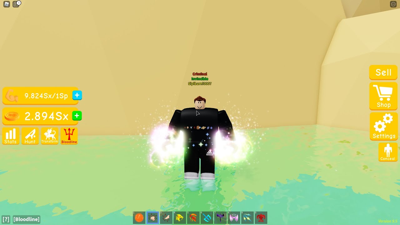 Roblox Lifting Simulator #17 Go To Stage 12 - YouTube