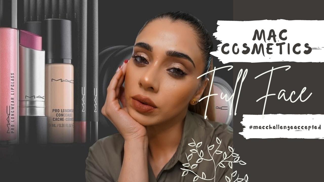 MAC CHALLENGE.. Full face makeup using #maccosmetics - YouTube