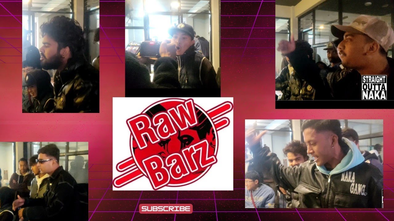 Raw Barz top 24 rappers Jamming On Set Before Battle - YouTube
