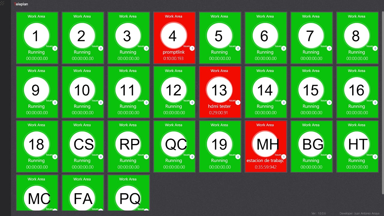 Andon Dashboard - YouTube