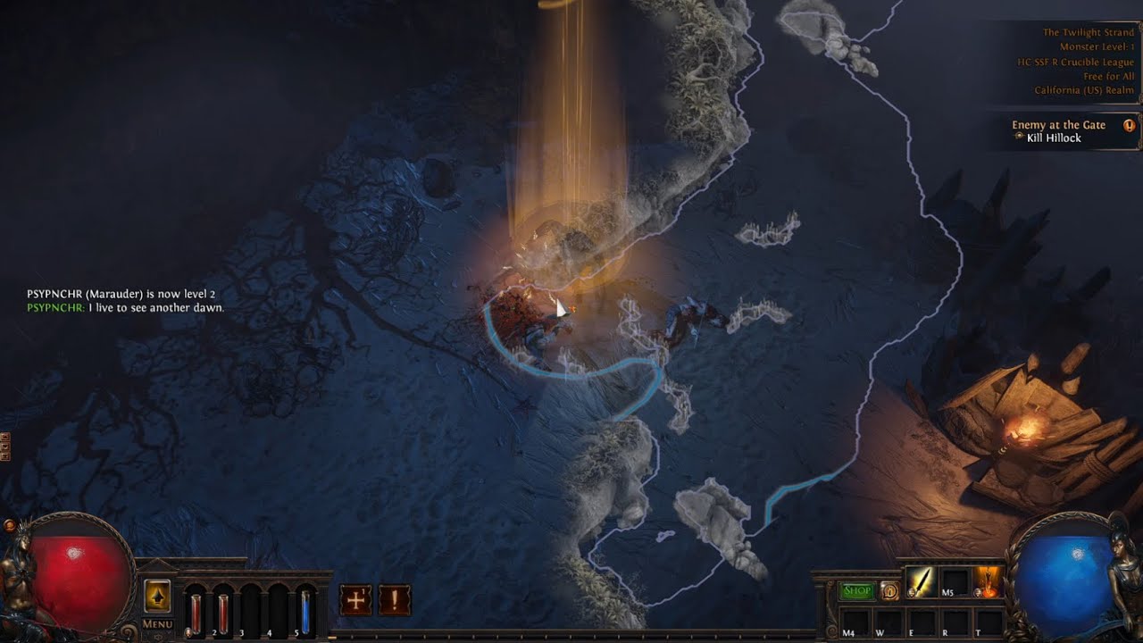 PATH OF EXILE BARBARIAN CRUCIBLE STILL ALIVE? HARDCORE RUTHLESS RUN # ...