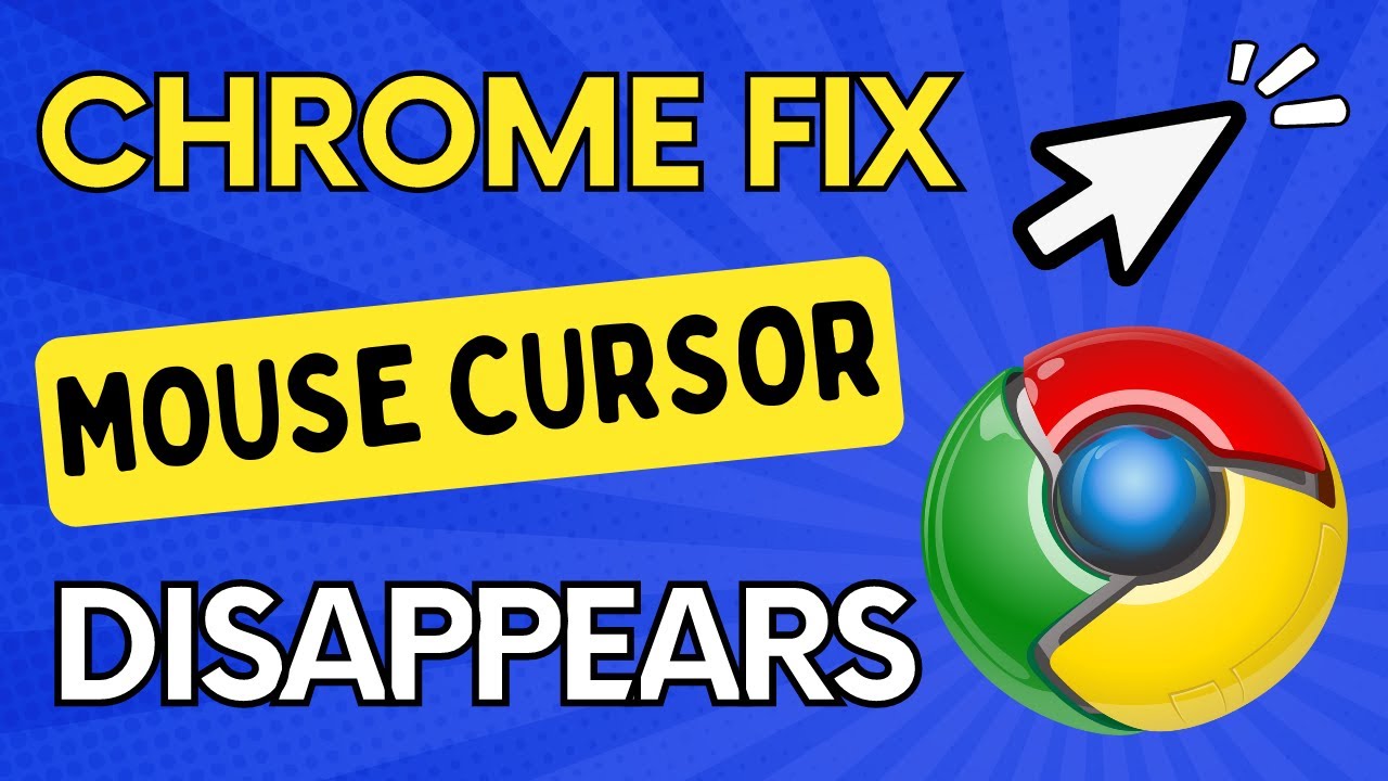 Google Chrome: Mouse Cursor FIX : Windows 10 - YouTube