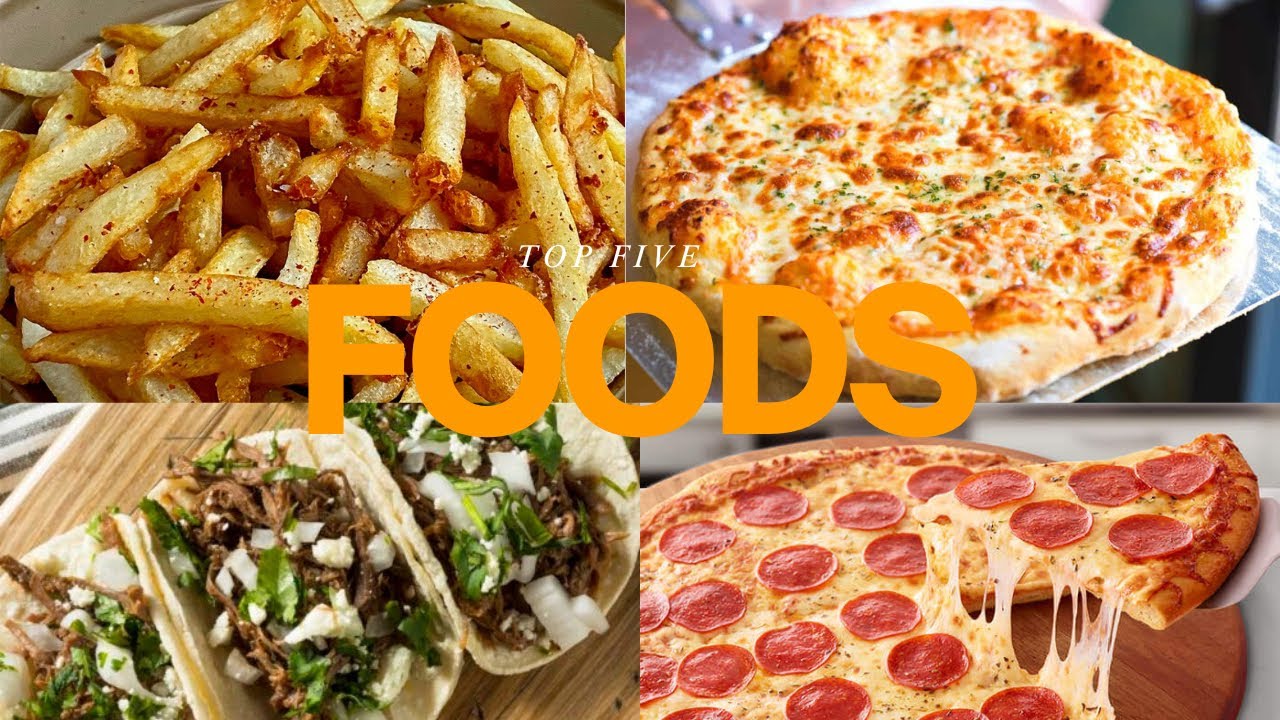 My Favorite Foods Ranked - The Ultimate Tier List - YouTube