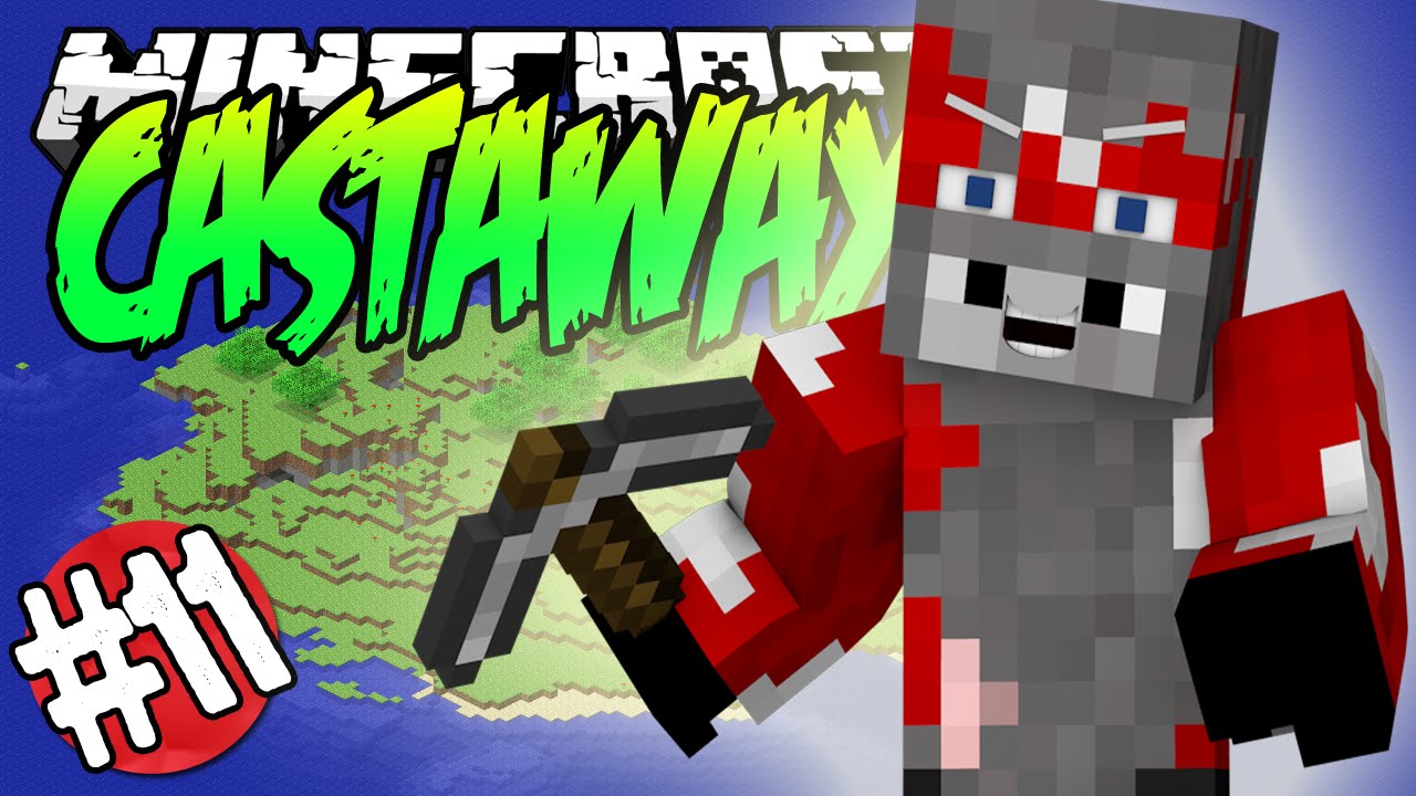 Minecraft CASTAWAY Island Survival Server [11] MY OWN ISLAND - YouTube