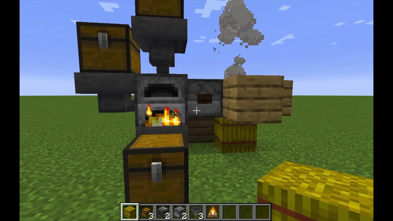 How To Make An Auto Smelter In Minecraft (with campfire signal)! - YouTube