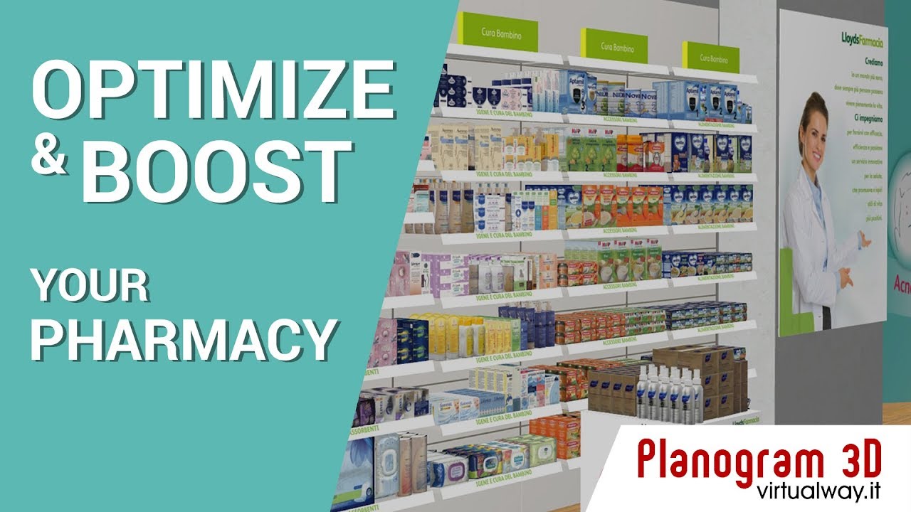 Planogram3D - 3D software for pharmacy design and shelf optimization ...