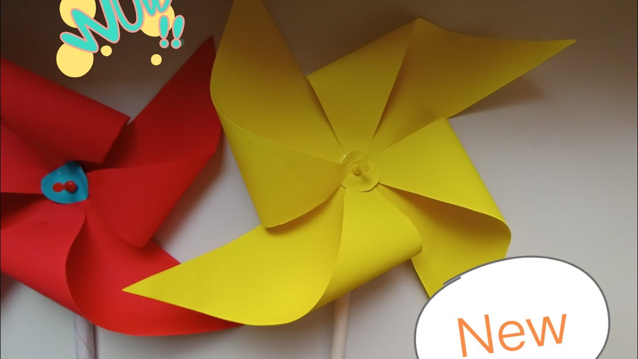 how to make firki with paper / for kids. - YouTube