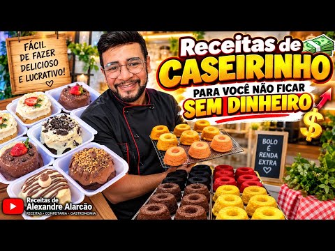 RICO NÃO MAIS SEM DINHEIRO NUNCA COM ESSA RECEITA DE CASEIRINNHOS