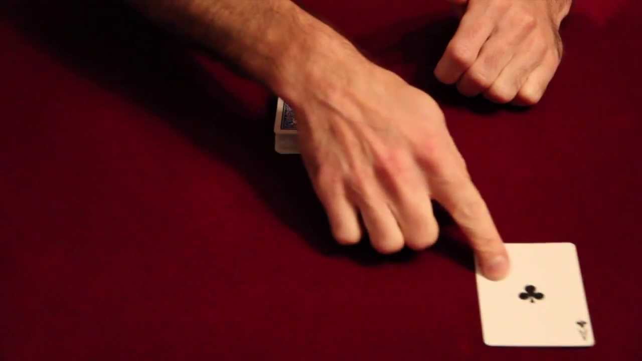 Jason Ladanye demonstrates riffle stacking, ace cutting, and mucks ...