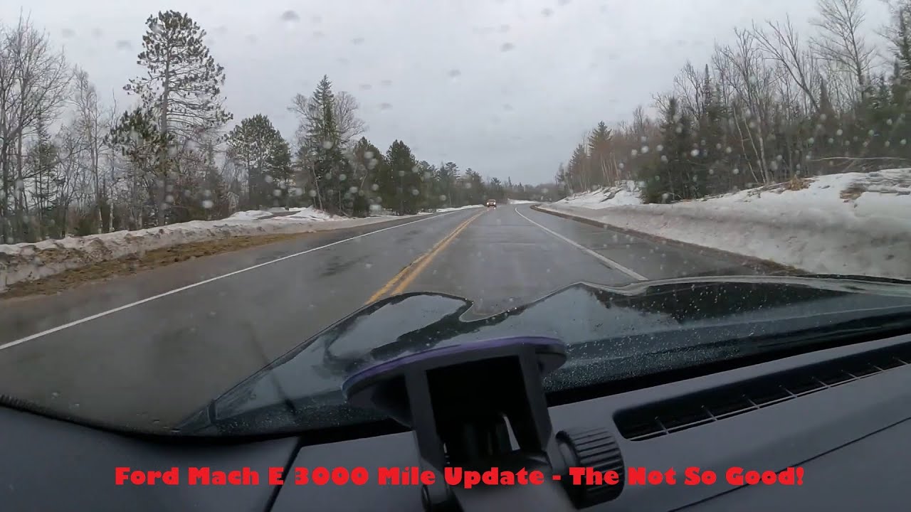 Ford Mach E 3000 Mile Update - Part 2 - The Not So Good! - YouTube