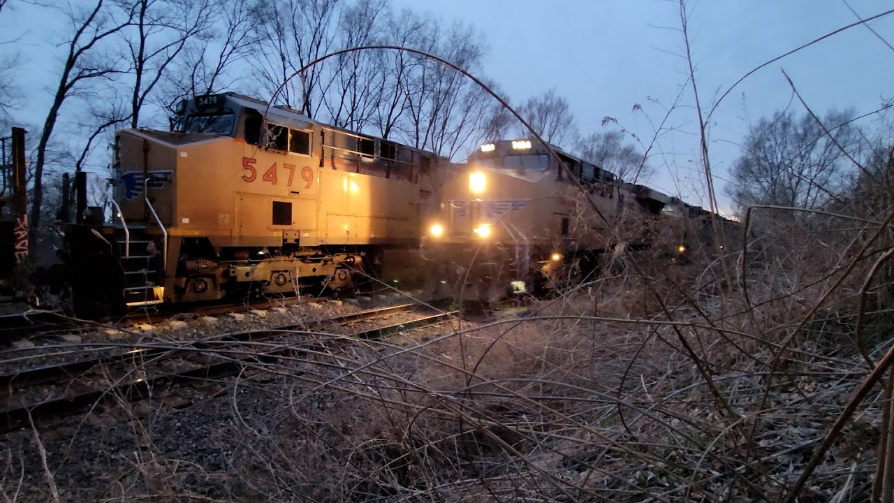 Idling Locomotive Sounds Cool. Train Passes Stopped Train. Hobo Tags ...