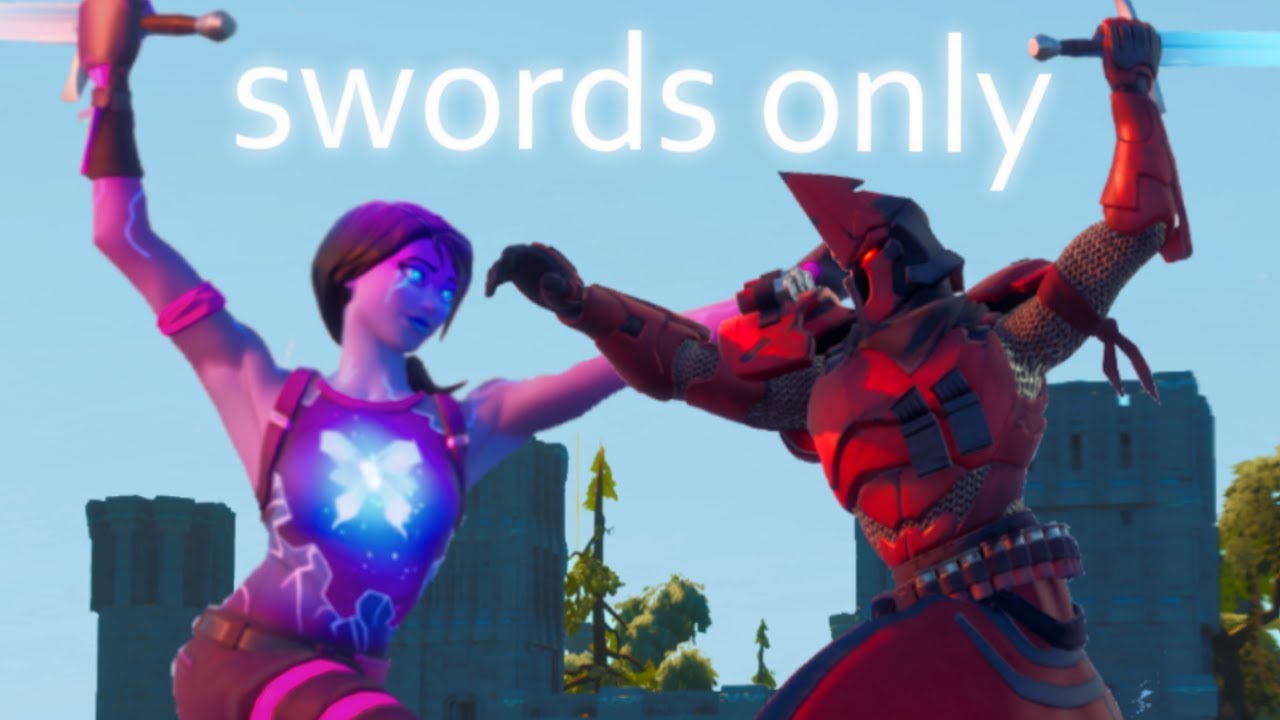 I Built a Sword Battle Royale in Fortnite - YouTube