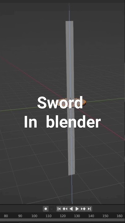 Sword modeling in blender | demon slayer #shorts - YouTube