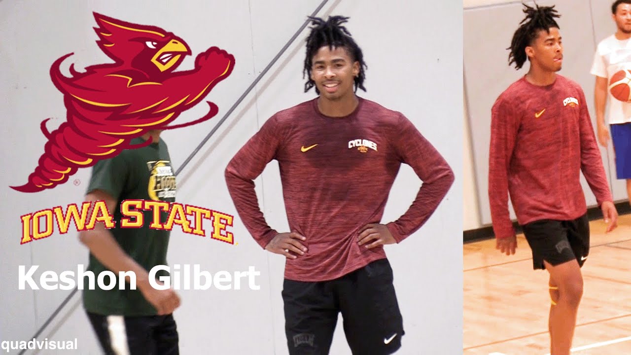 Keshon Gilbert Iowa State Guard - YouTube