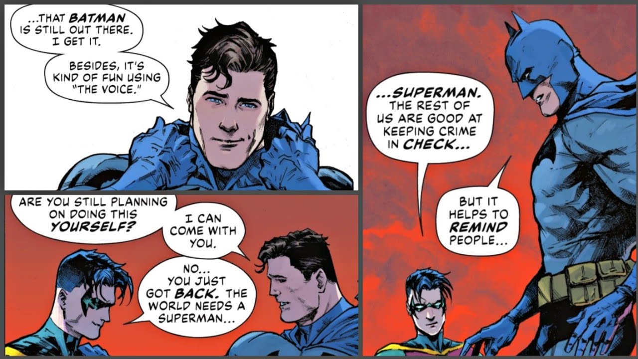 Superman Becomes The New Dark Knight After Batman Goes Missing - YouTube