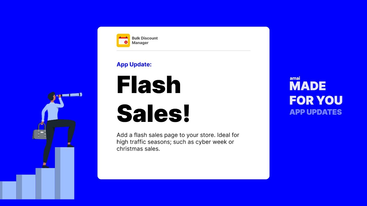 Create Flash Sales in Shopify - Shopify Bulk Discount Manager - YouTube
