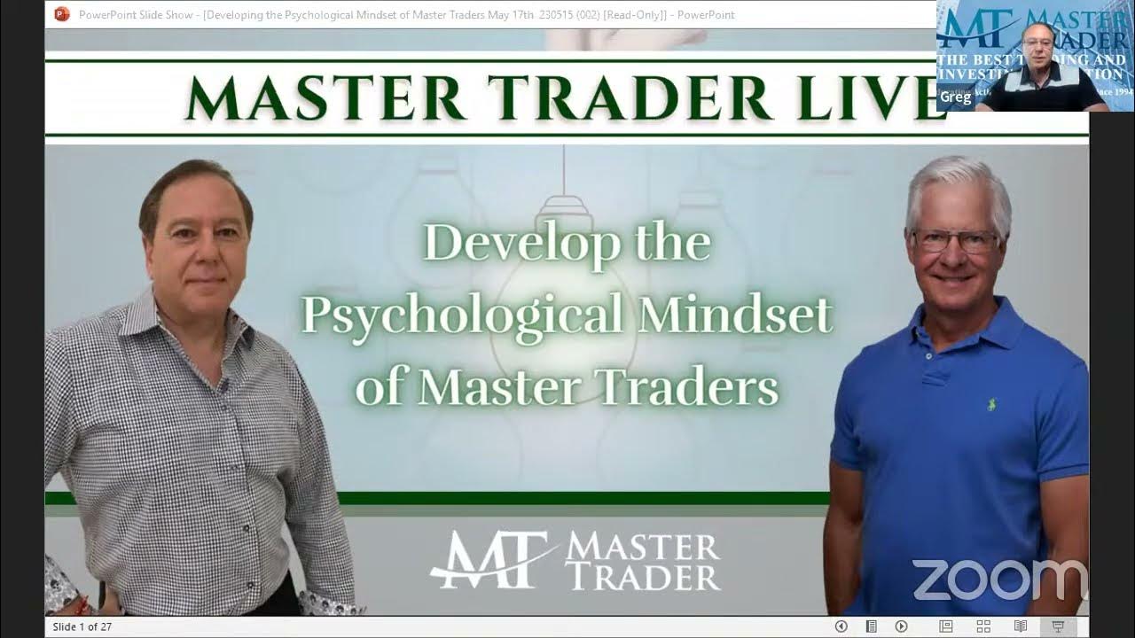 Develop the Trader Mindset- MasterTrader.com - YouTube