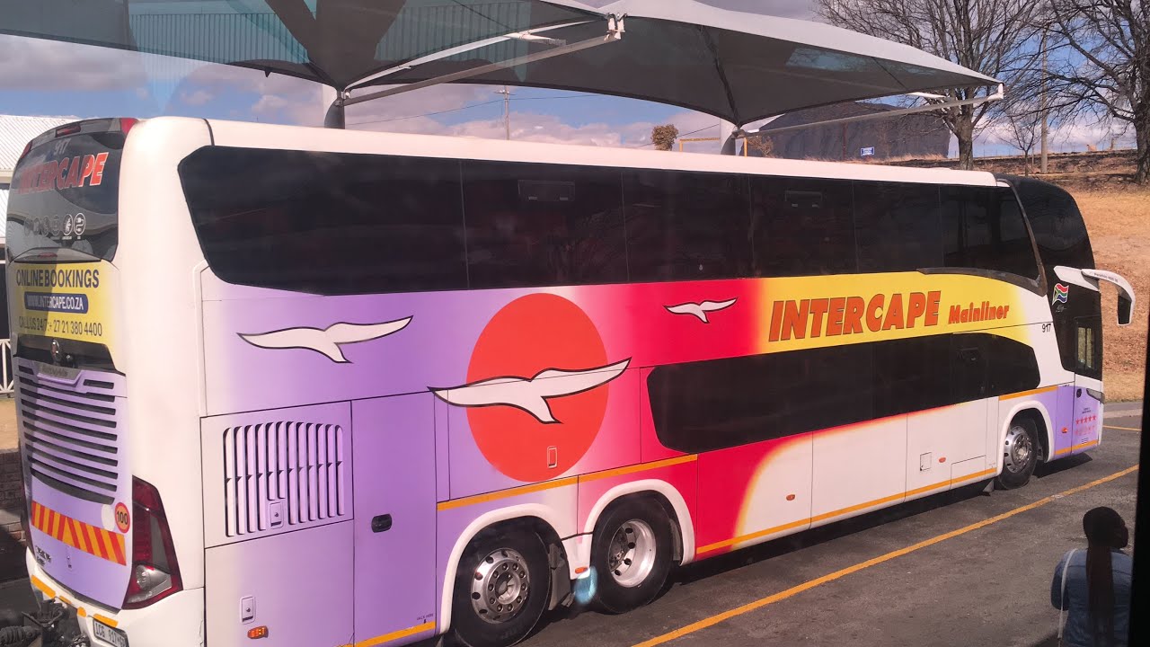 Intercape Bus Trip pt.3 || almost got left behind || South African YouTuber - YouTube