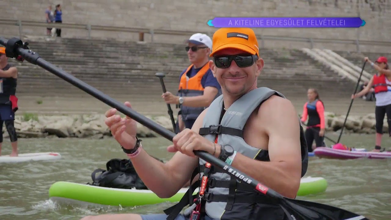 Réti Nóri a Budapest SUP sportnapon - YouTube
