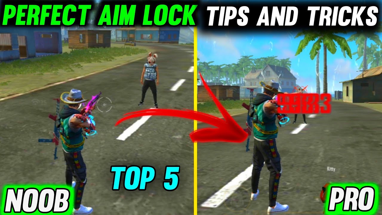 Perfect Aim Lock Top 5 Tips And Tricks In Free Fire - YouTube